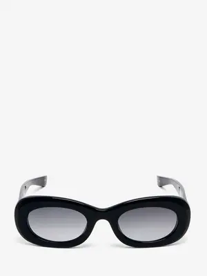 Alexander Mcqueen Oval Eyewear For Women