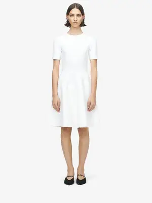 Alexander McQueen Knitted Midi Dress