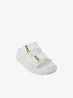Alexander McQueen Hybrid Slides - Ivory