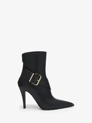Alexander McQueen Heron Buckle Boots