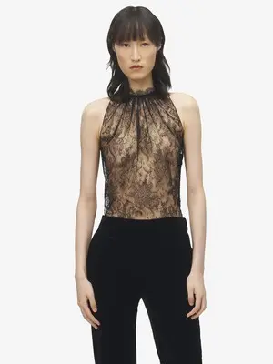 Alexander Mcqueen Lace Blouses