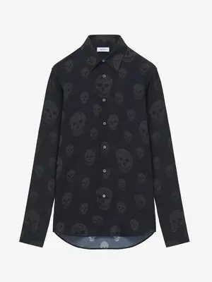 Alexander McQueen Skull Print Shirt
