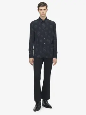 Alexander McQueen Skull Print Shirt