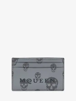 Alexander Mcqueen Printed Wallets For Men