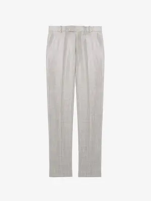 Alexander McQueen Metallic Tailored Trousers