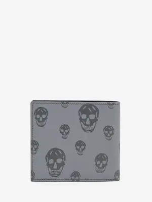 Alexander McQueen Bifold Wallet - Grey