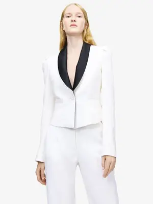 Alexander McQueen Single-breasted Tuxedo Jacket