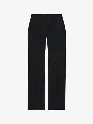 Alexander McQueen Pinstriped Tailored Trousers