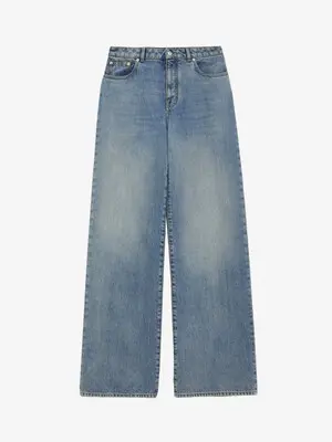 Alexander McQueen Wide-leg Jeans