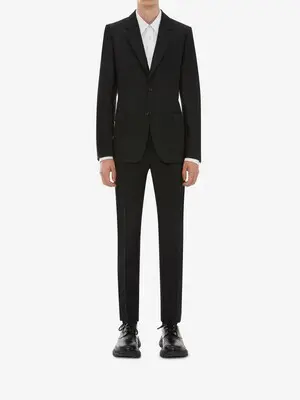 Alexander McQueen Selvedge Mohair Tailored Pants