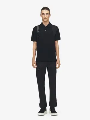 Alexander Mcqueen Button Detailed Pants For Men