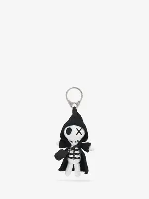 Alexander McQueen The Doll Sid - Black/white/silver