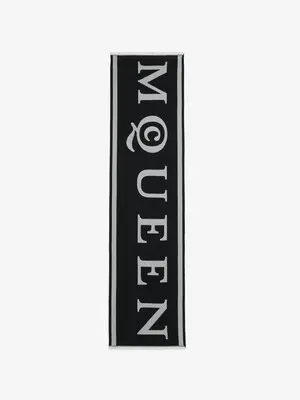 Alexander Mcqueen Logo Scarf