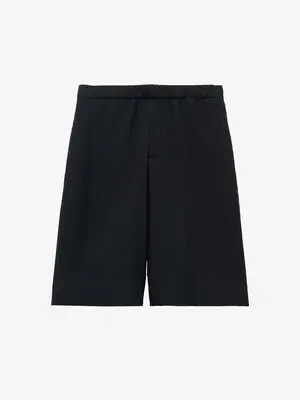 Alexander McQueen Skull Jacquard Shorts - Black