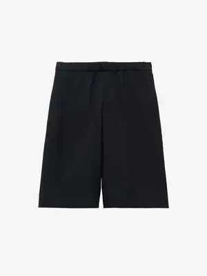 Alexander McQueen Skull Jacquard Shorts - Black
