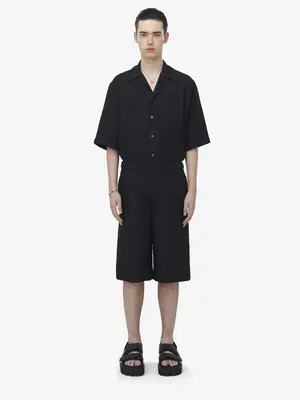 Alexander McQueen Skull Jacquard Shorts