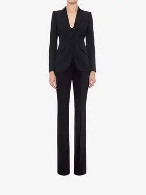 Alexander McQueen Narrow Bootcut Trousers