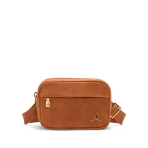 JORDAN Suede Monogram Camera Bag - Brown