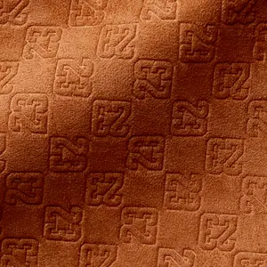 JORDAN Suede Monogram Camera Bag - Brown