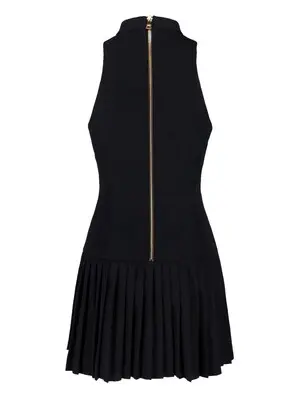 Balmain Virgin Wool Mini Dress