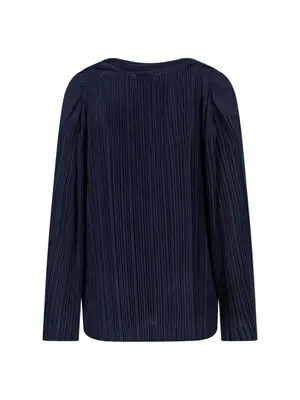 Giorgio Armani Pleated Twin-set - Blue