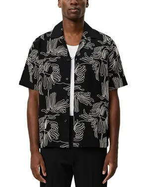 LES DEUX Liam Floral Shirt