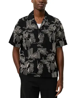 LES DEUX Liam Floral Shirt