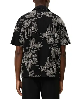 LES DEUX Liam Floral Shirt