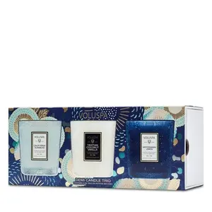 Voluspa Coastal Getaway Demi Candle Trio 5 Oz