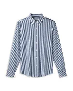 RHONE Slim Commuter Stripe Shirt