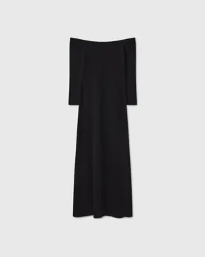 CASASOLA Caterina Compact Dress - Black