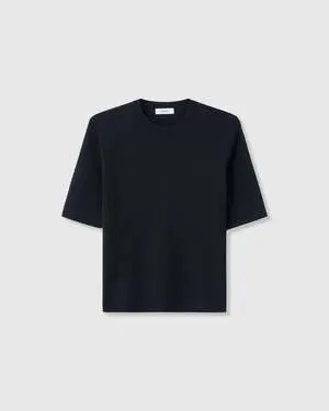 CASASOLA Short-sleeve Top - Black