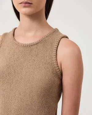 CASASOLA Carolina Top - Camel