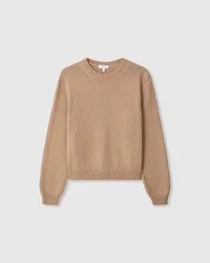 CASASOLA Nina Crewneck Camel