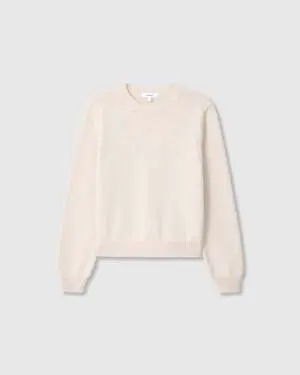 CASASOLA Nina Crewneck - Tapioca