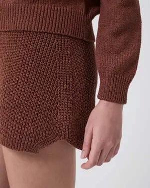 CASASOLA Alba Shorts - Brown