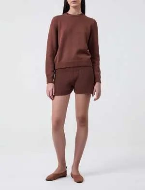 CASASOLA Alba Shorts - Brown
