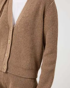 CASASOLA Aurora Cardigan - Camel