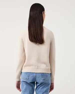 CASASOLA Crewneck Merino Wool Sweater