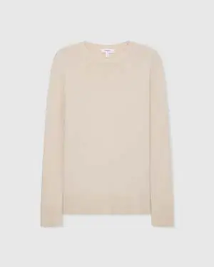 CASASOLA Maria Crewneck Sweater - Sand