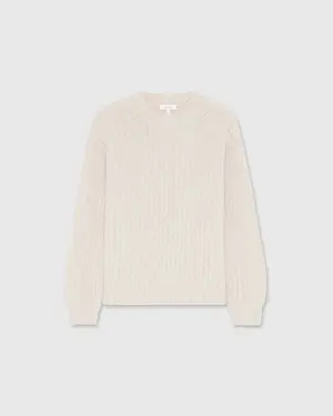CASASOLA Orso Bouclé Sweater Tapioca