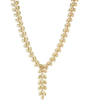 CAPUCINE DE WULF Golden Lauren Convertible Necklace, 16 - Gold