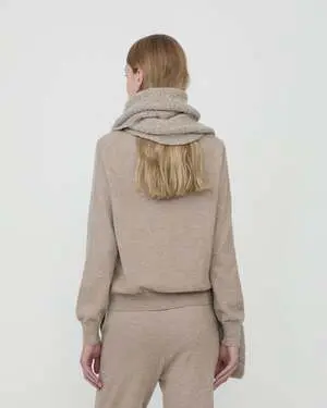 CASASOLA Ciro W Scarf - Stone