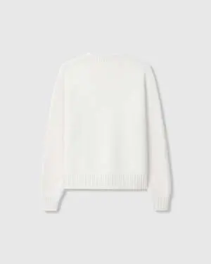 CASASOLA Pina Four-ply Crewneck Sweater - Tapioca