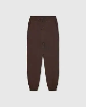 CASASOLA Fiore Cashmere Joggers - Espresso
