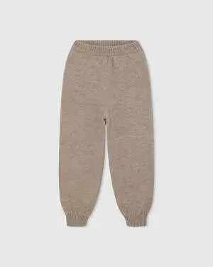 CASASOLA Cashmere Jogger Trousers - Stone