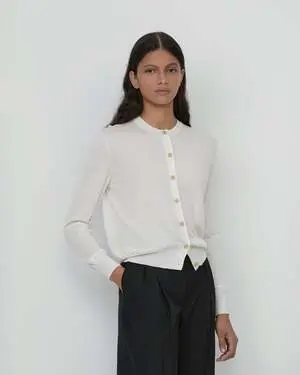 CASASOLA Madolina Cardigan - Tapioca