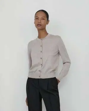 CASASOLA Madolina Cardigan - Sand