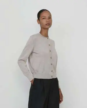 CASASOLA Madolina Cardigan - Sand
