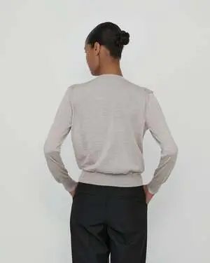 CASASOLA Madolina Cardigan - Sand